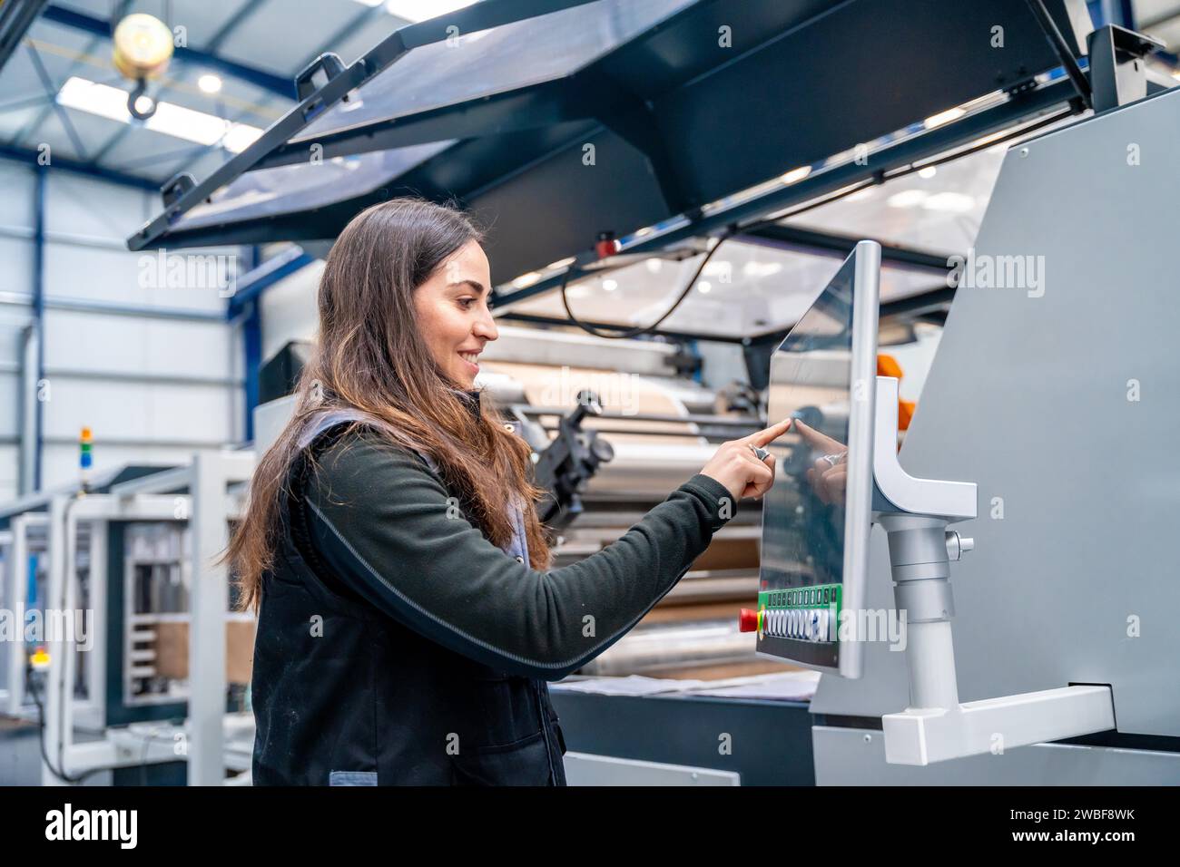 Cnc machine hi-res stock photography and images - Alamy
