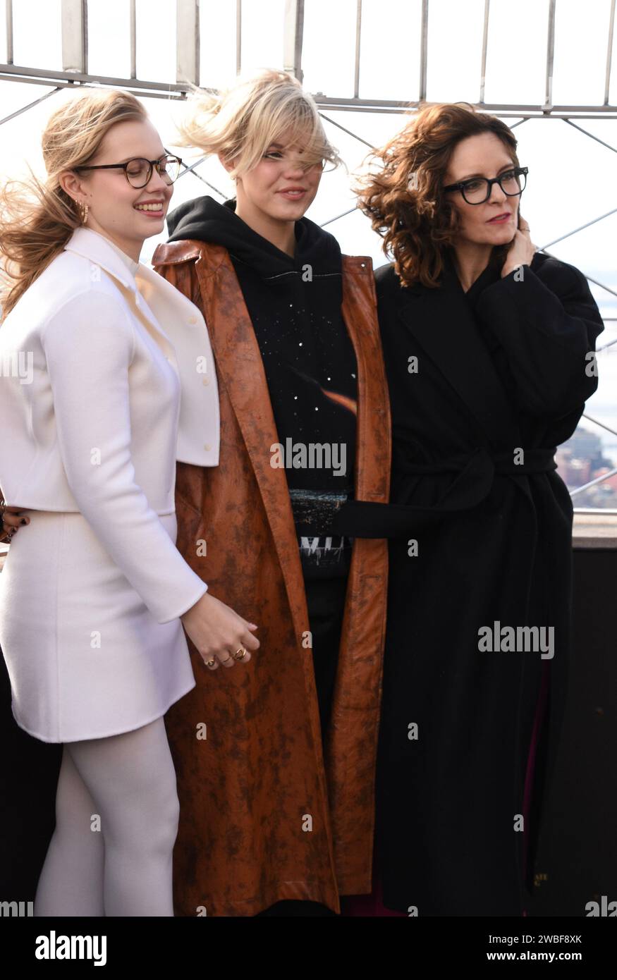 New York, NY, USA. 10th Jan, 2024. Angourie Rice, Reneé Rapp and Tina ...