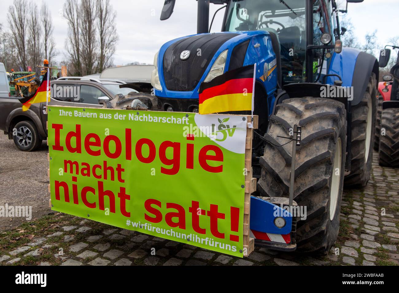 Bauernproteste in Ludwigshafen am Rhein: Große Kundgebung von ... Bauernproteste in Ludwigshafen am Rhein: Große Kundgebung von ...