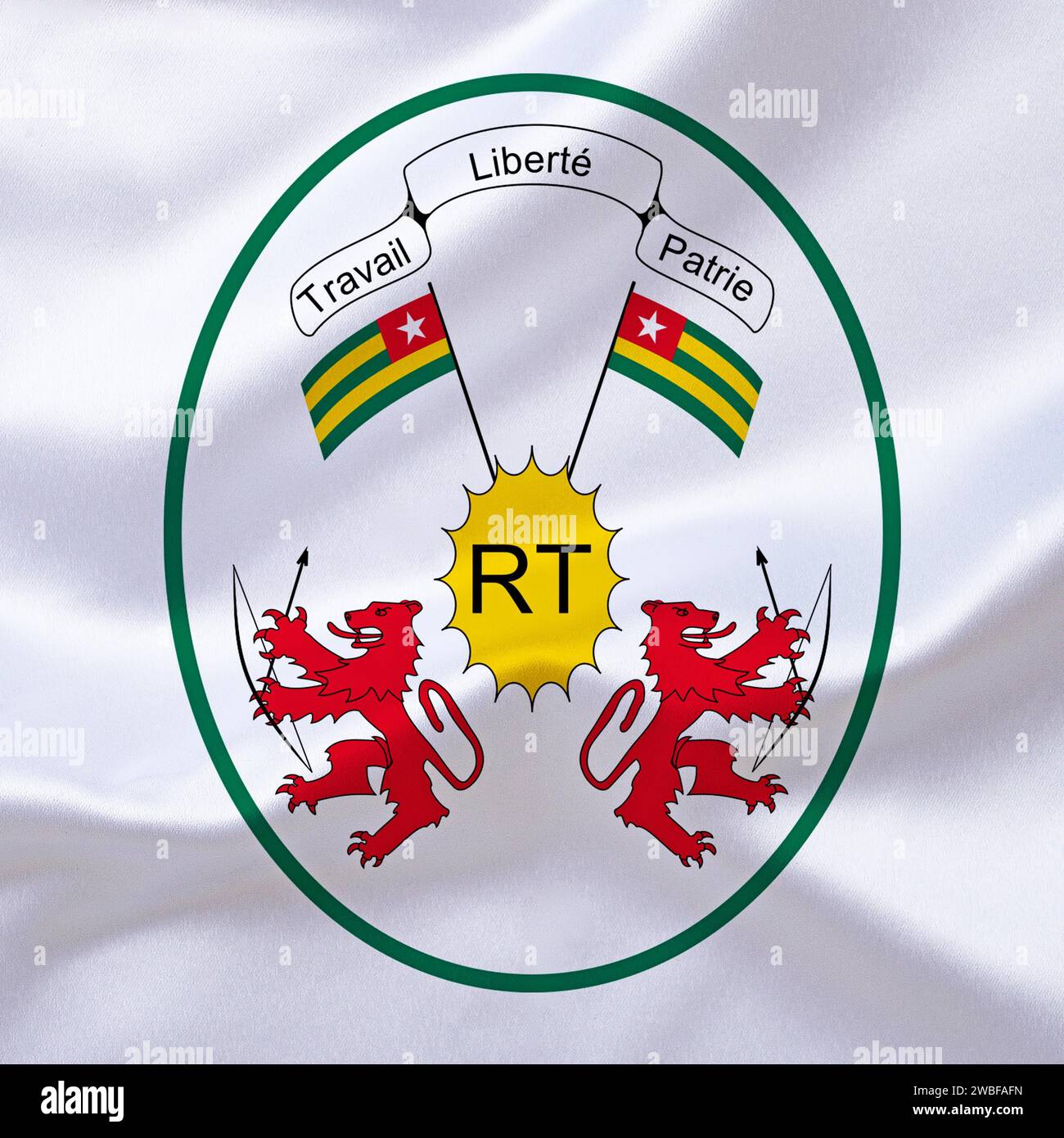 Africa, African Union, the coat of arms of Togo, Studio Stock Photo - Alamy