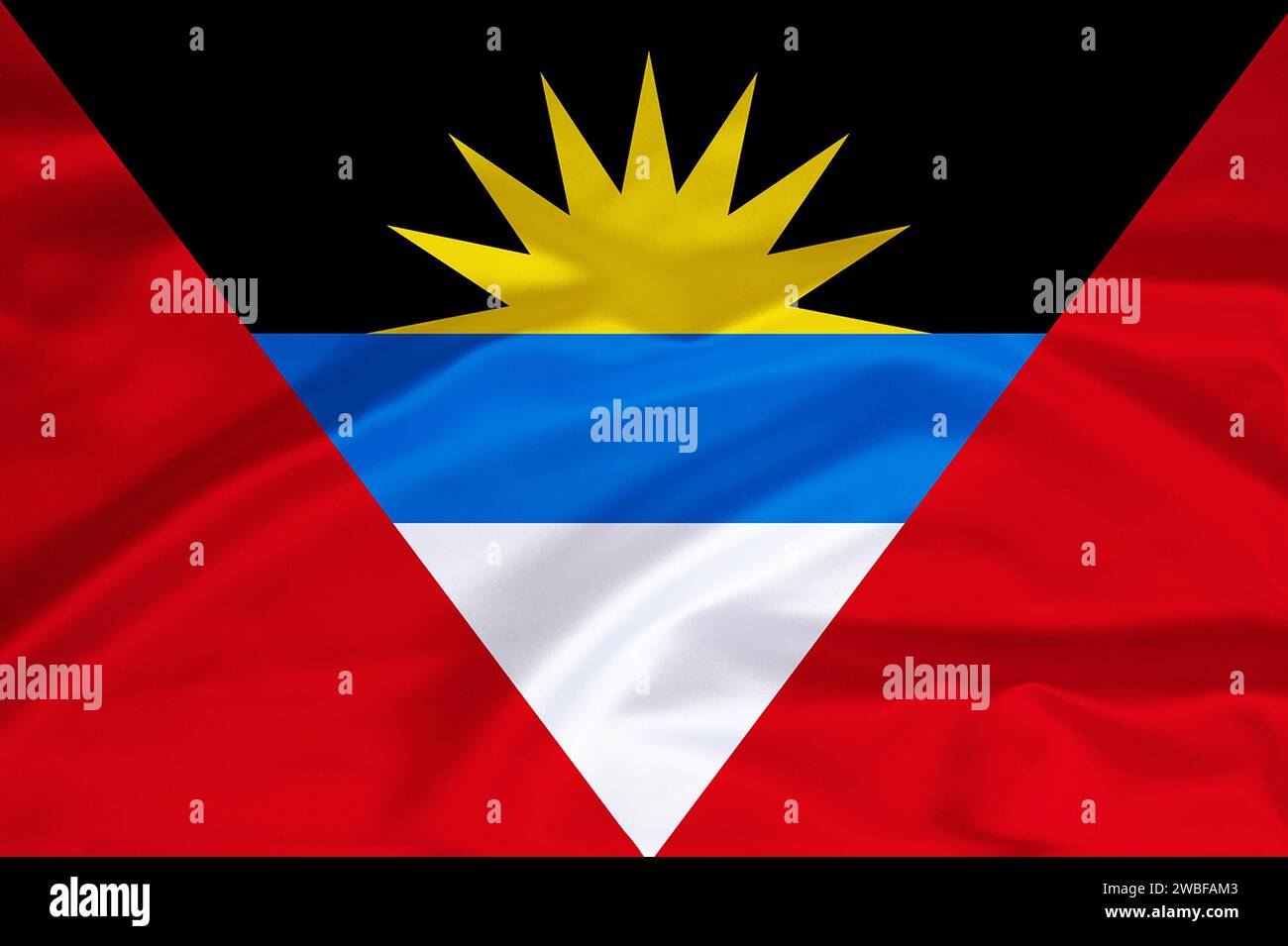 National flag of antigua hi-res stock photography and images - Alamy