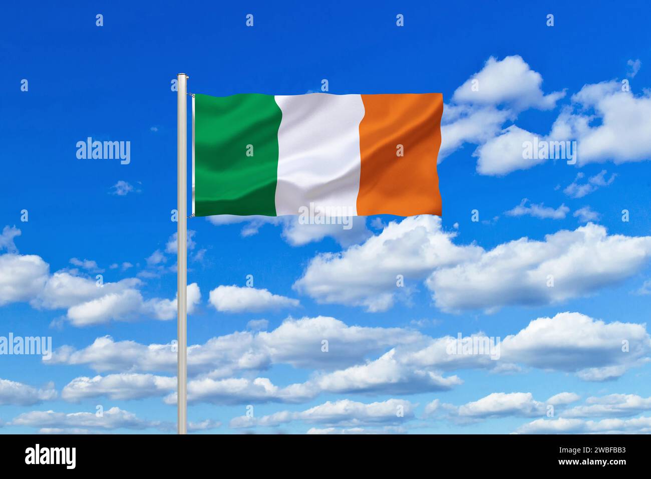 Ireland country national flag hi-res stock photography and images - Alamy