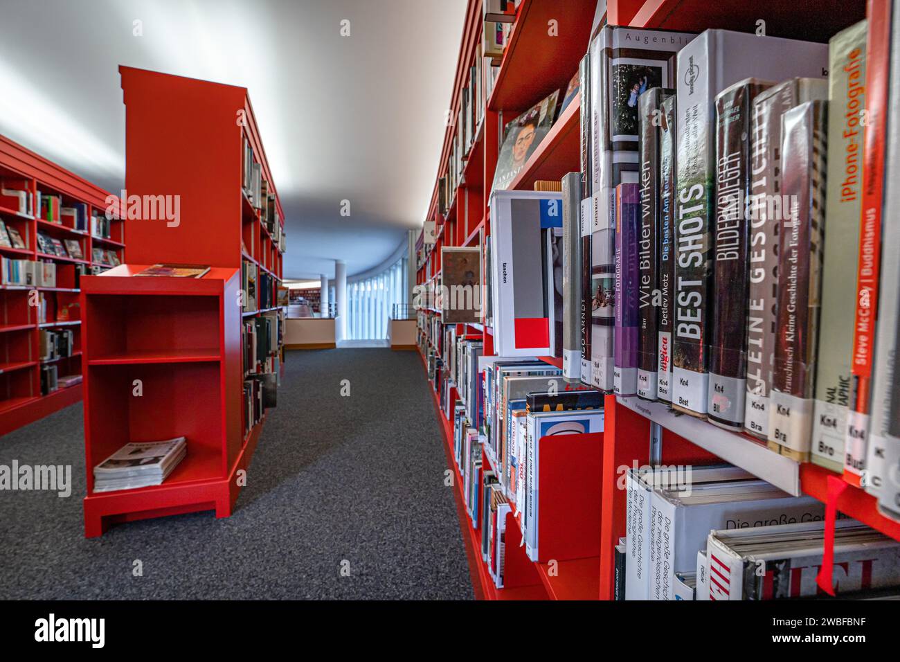 Interior view of the library hi-res stock photography and images - Alamy