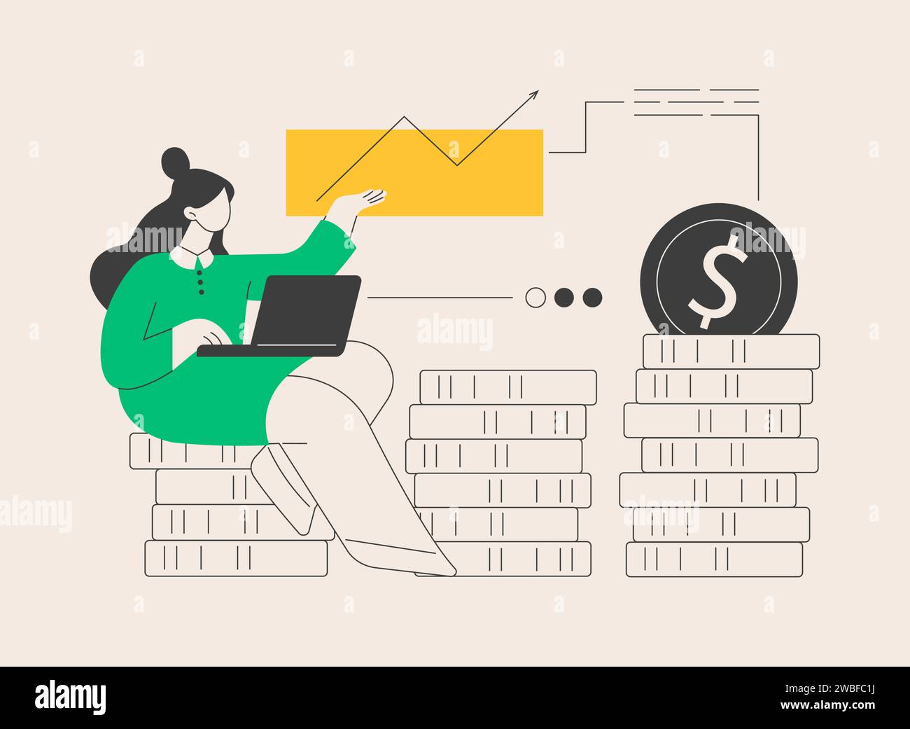Investment fund abstract concept vector illustration Stock Vector Image ...