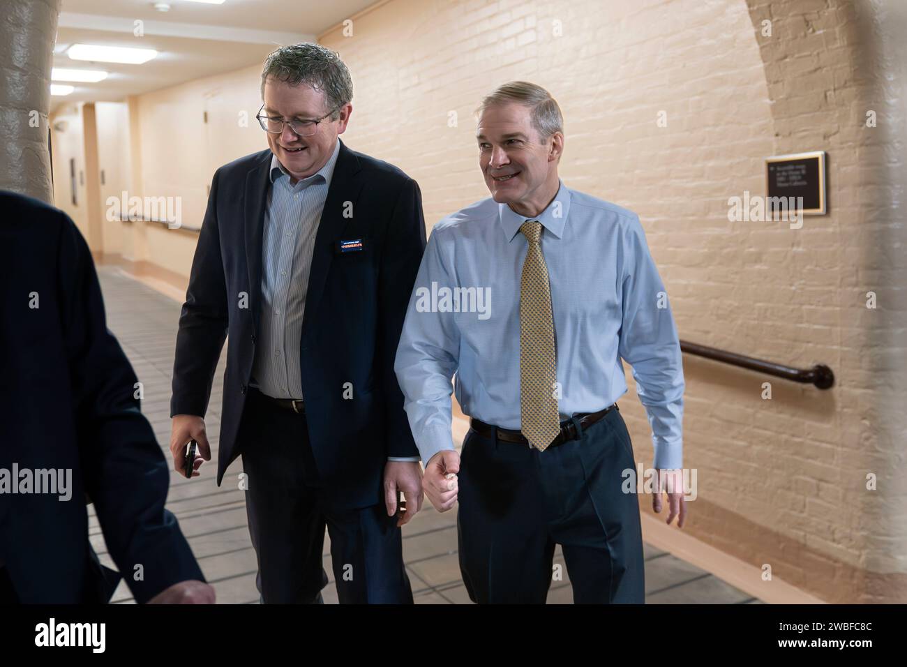 Rep. Thomas Massie, R-Ky., left, and Judiciary Committee Chairman Jim ...