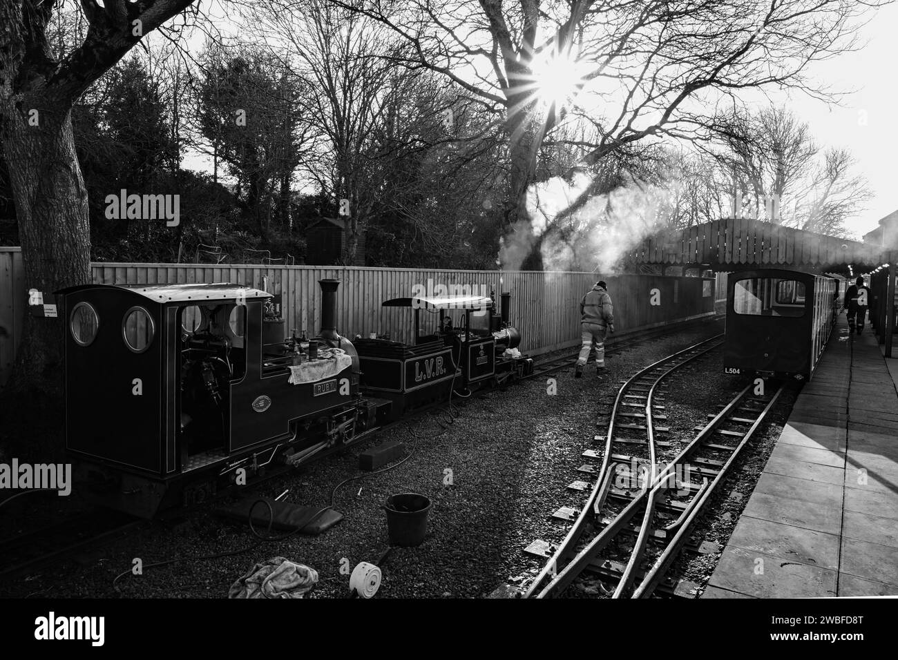 LAPPA VALLEY STEAM RAILWAY TEFFRY’S TRAMWAY MINIMUM GAUGE RAILWAY GWR ...