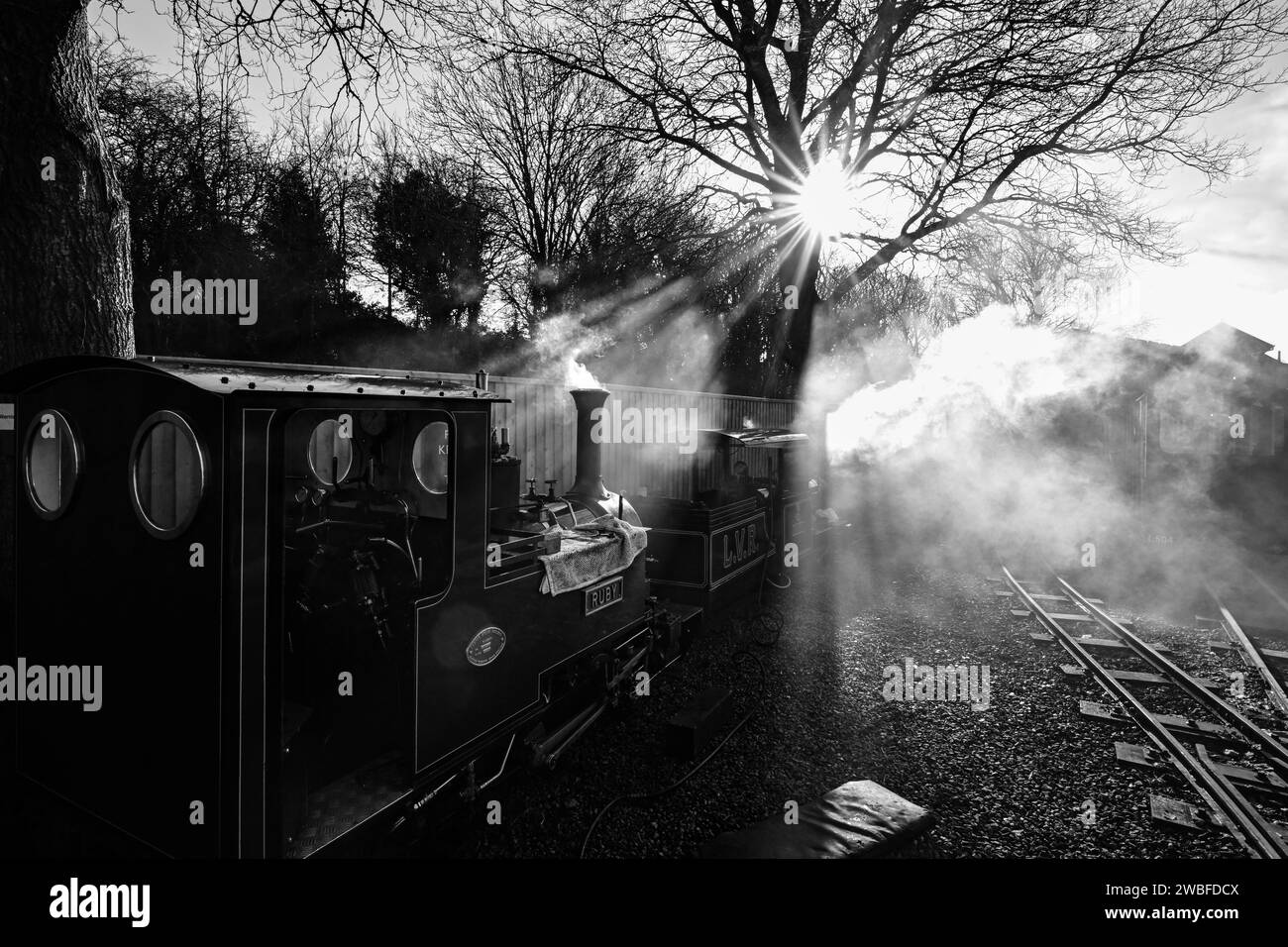 LAPPA VALLEY STEAM RAILWAY TEFFRY’S TRAMWAY MINIMUM GAUGE RAILWAY GWR ...