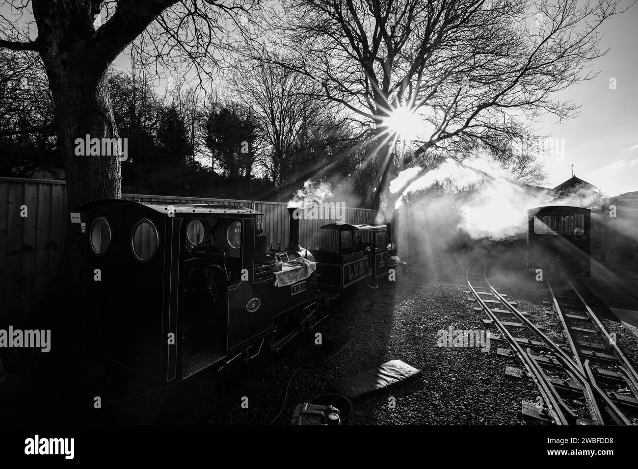 LAPPA VALLEY STEAM RAILWAY TEFFRY’S TRAMWAY MINIMUM GAUGE RAILWAY GWR ...