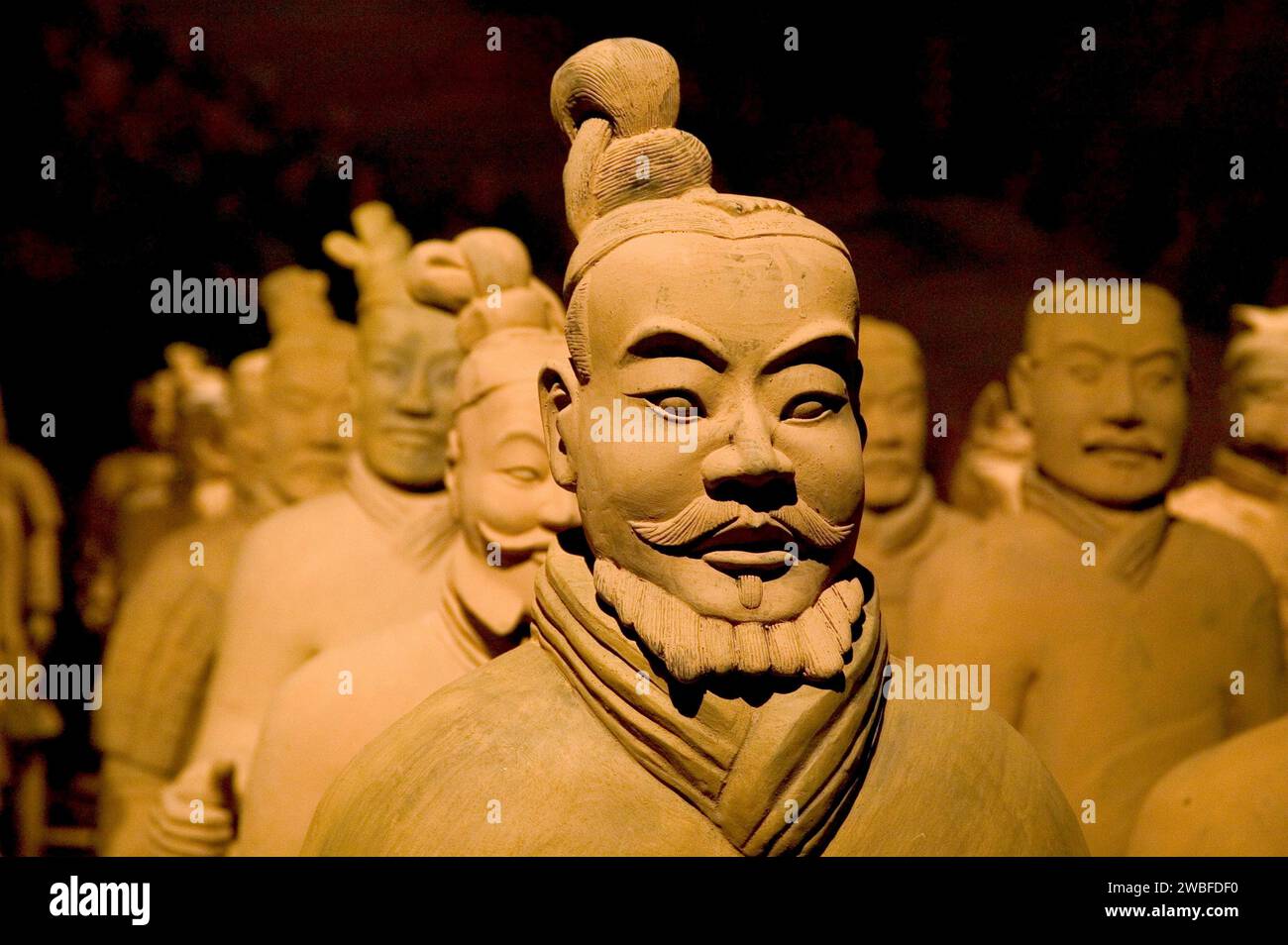 Terracotta Army exhibition Stock Photo - Alamy