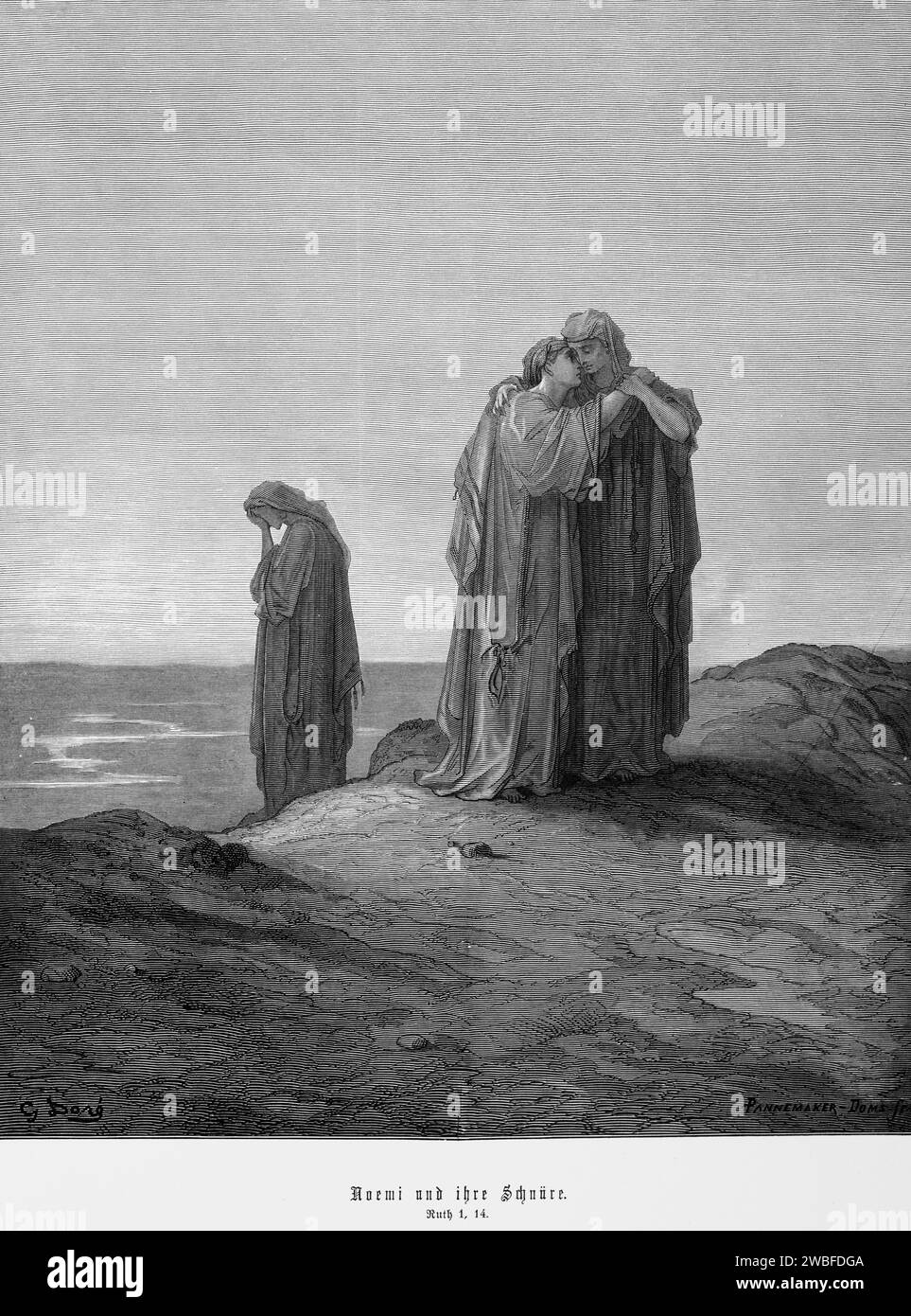 Ruth and naomi bible hi-res stock photography and images - Alamy