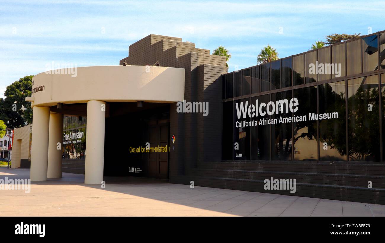 Los Angeles, California: CAAM California African American Museum in ...