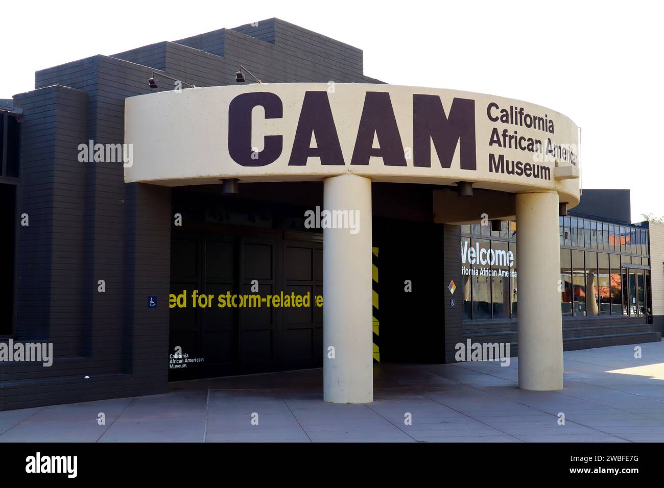 Los Angeles, California: CAAM California African American Museum in ...