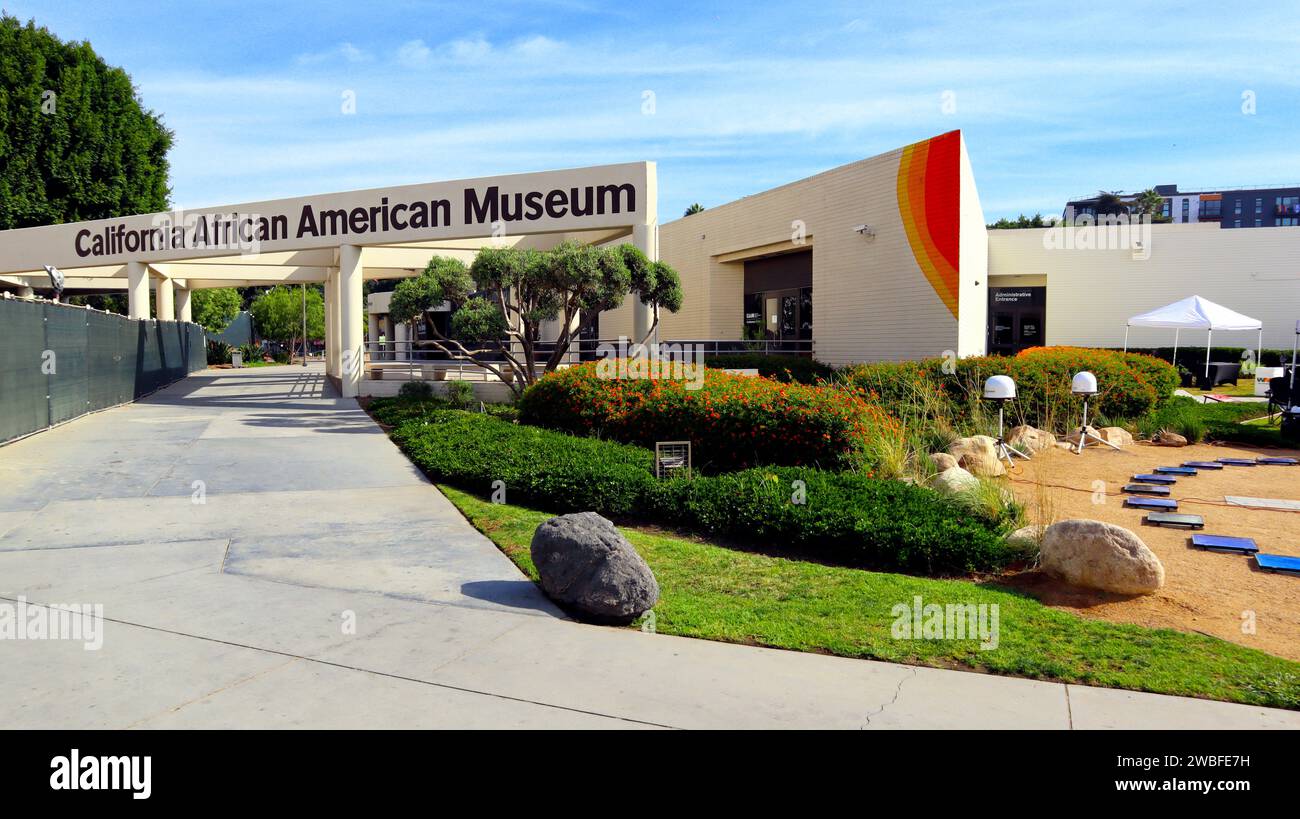 Los Angeles, California: CAAM California African American Museum in ...
