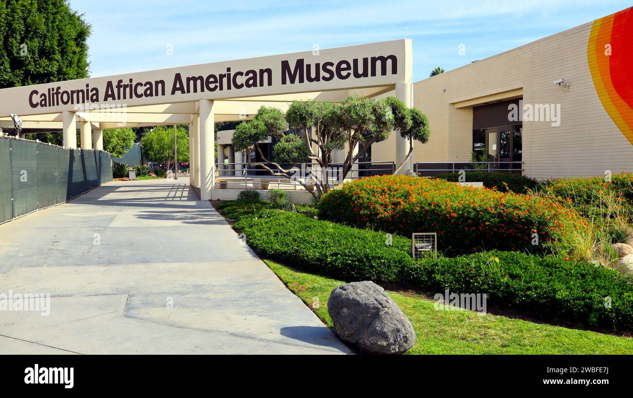 Los Angeles, California: CAAM California African American Museum in ...