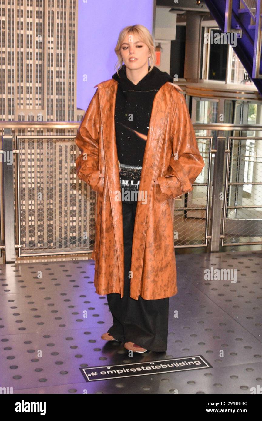 New York, NY, USA. 10th Jan, 2024. Reneé Rapp pictured as the cast of ...