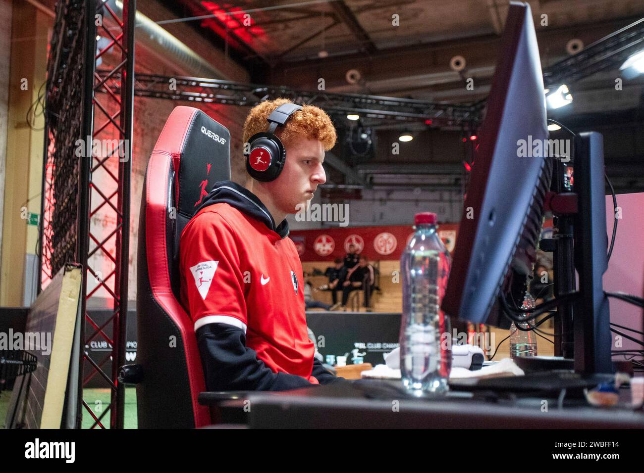 Koeln, Deutschland. 10th Jan, 2024. David Queck (SC Freiburg, Scf Dave ...