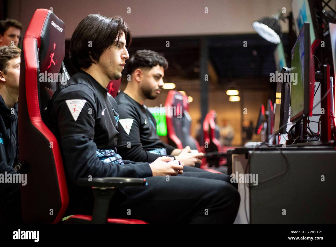 Koeln, Deutschland. 10th Jan, 2024. Tom Bismark (Hertha BSC, Bisso 23 ...