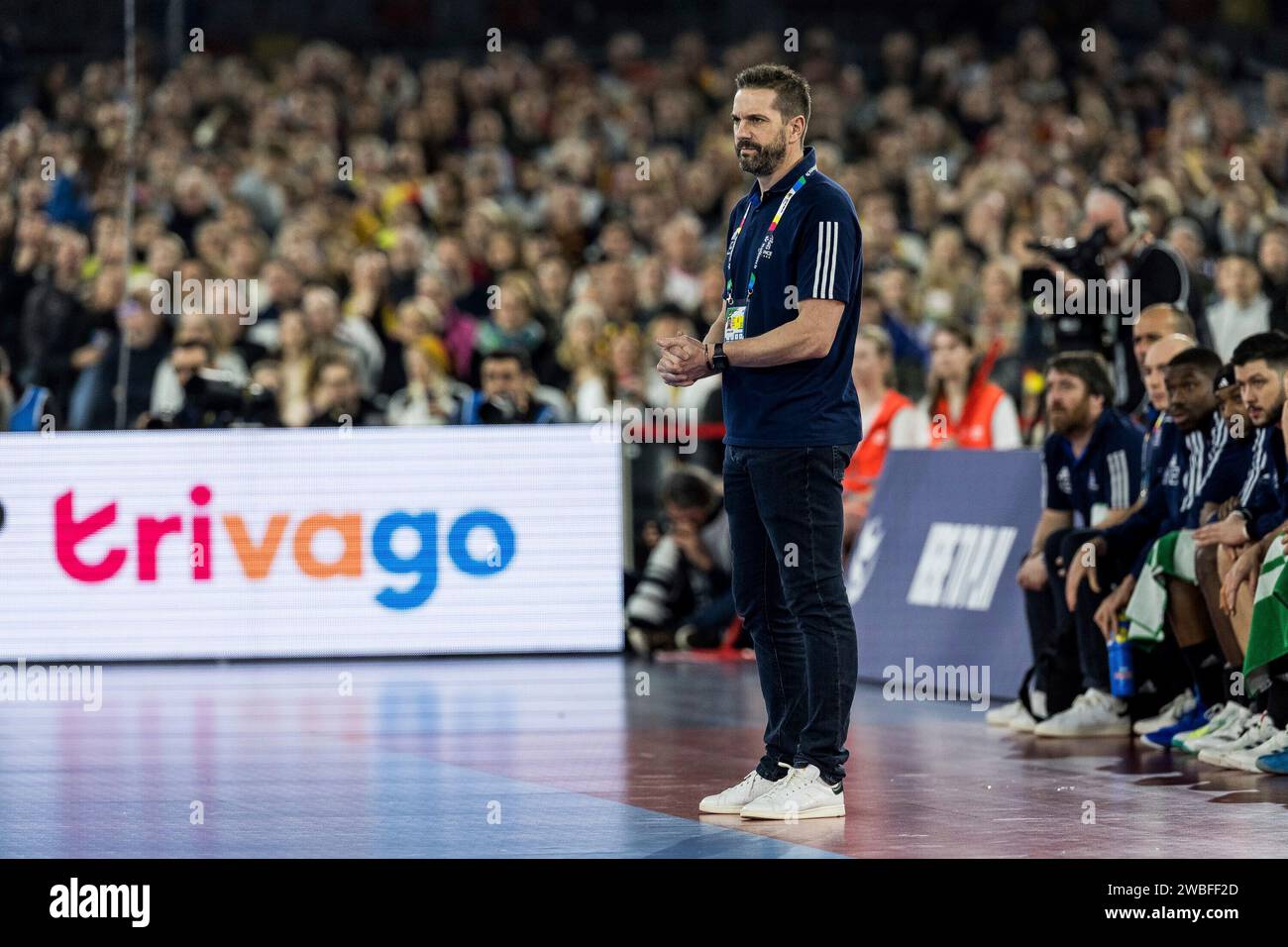 Eric Mathe (Trainer Frankreich) MEN?S EHF EURO 2024: Frankreich ...