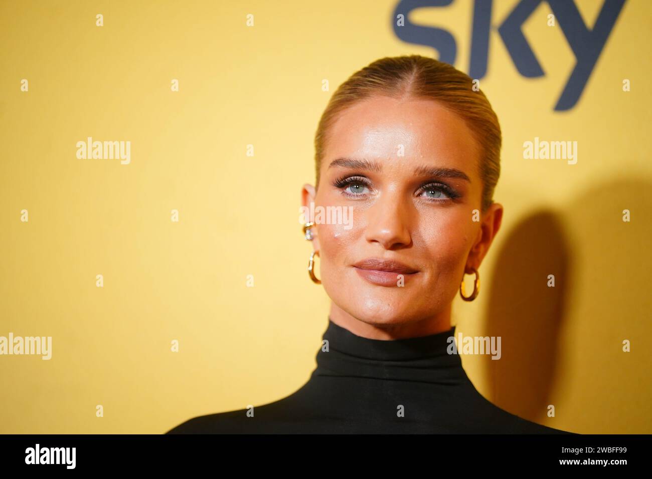 Rosie Huntington-Whiteley attends the UK premiere of The Beekeeper at ...