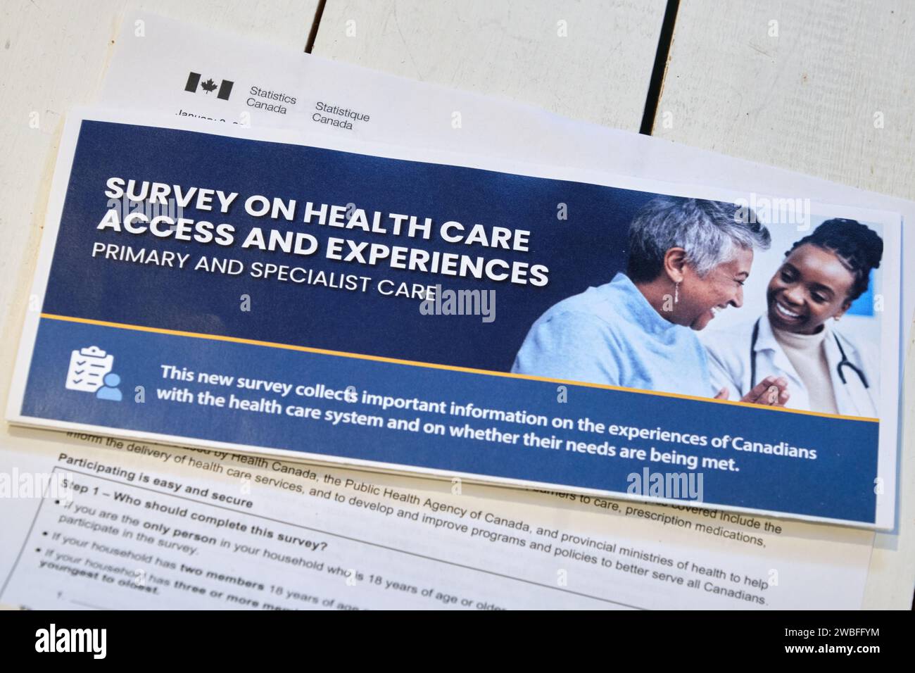 Statistics Canada, Survey Collection request on Health Care Access and ...