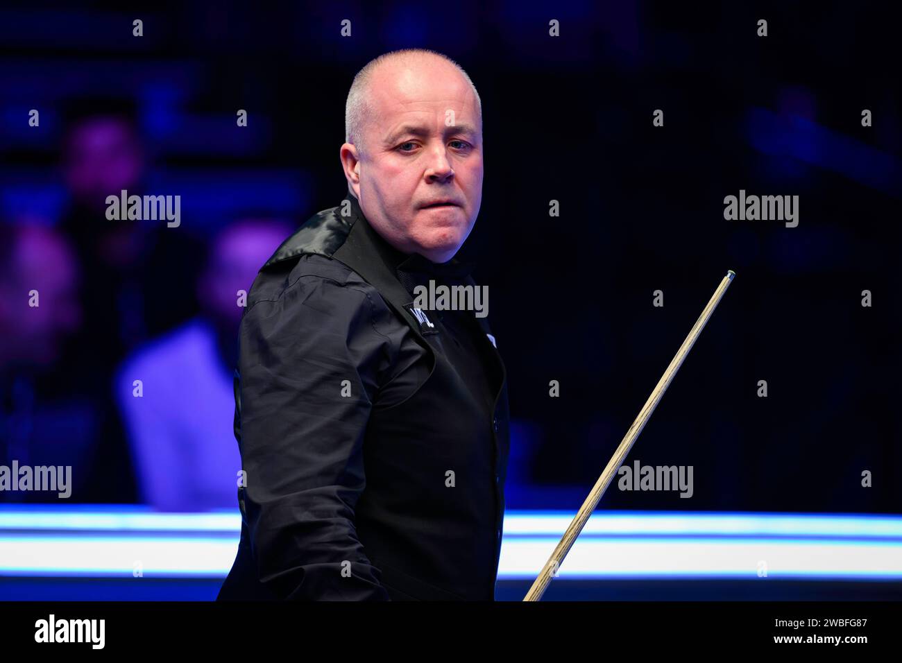 LONDON, UNITED KINGDOM. 10th Jan, 2024. John Higgins in day 3 match ...