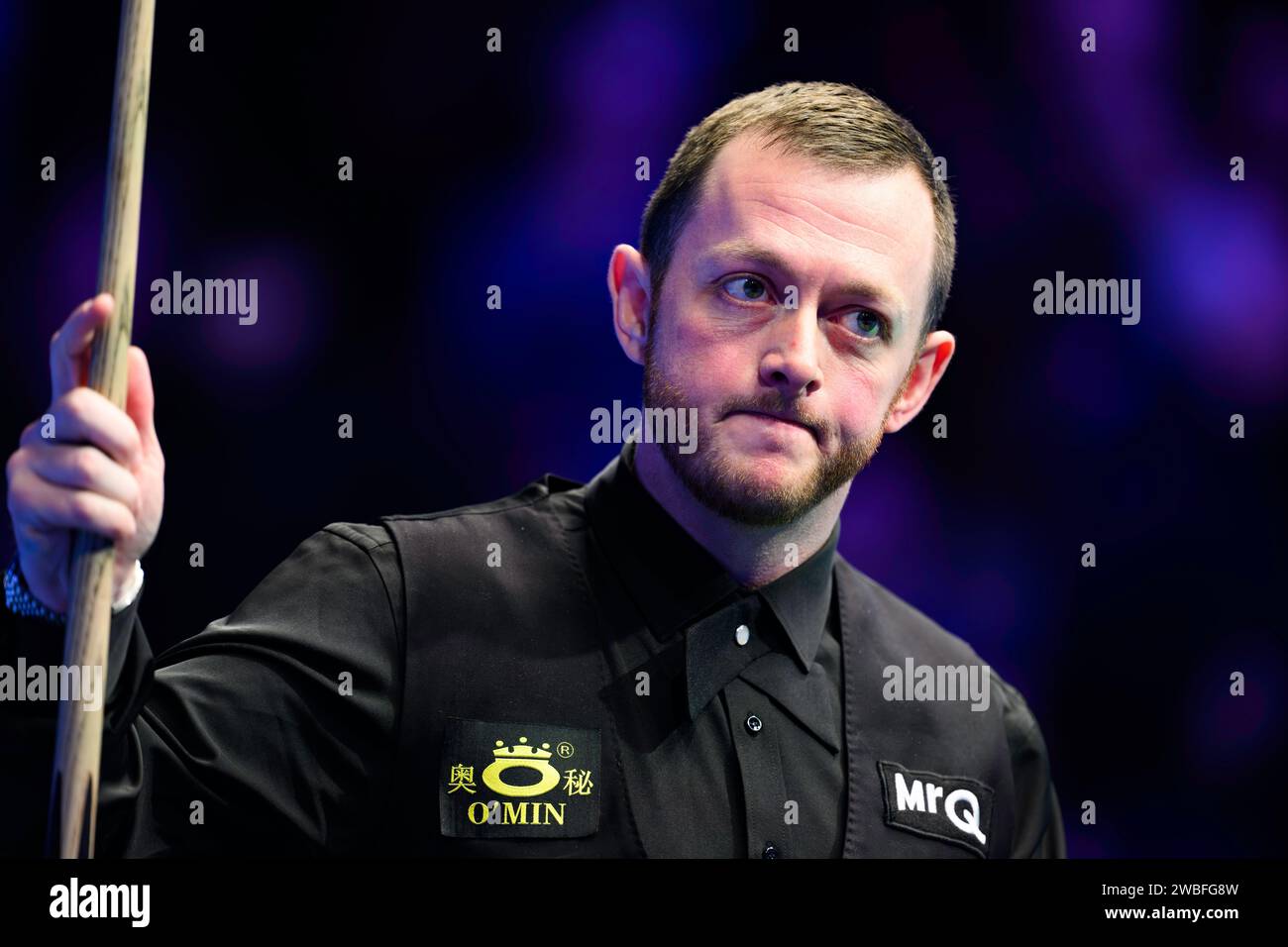 LONDON, UNITED KINGDOM. 10th Jan, 2024. Mark Allen in day 3 match ...