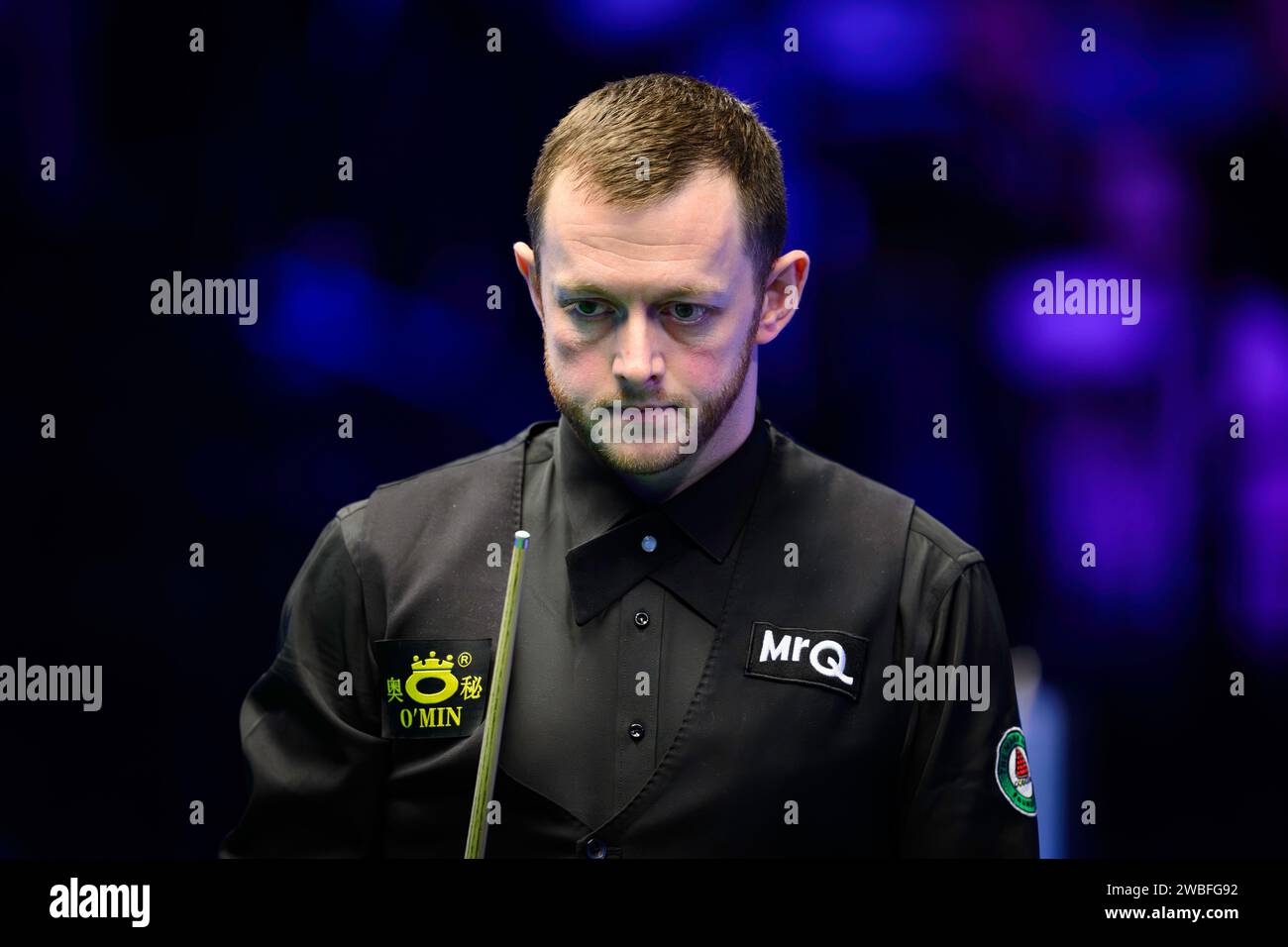 LONDON, UNITED KINGDOM. 10th Jan, 2024. Mark Allen in day 3 match ...