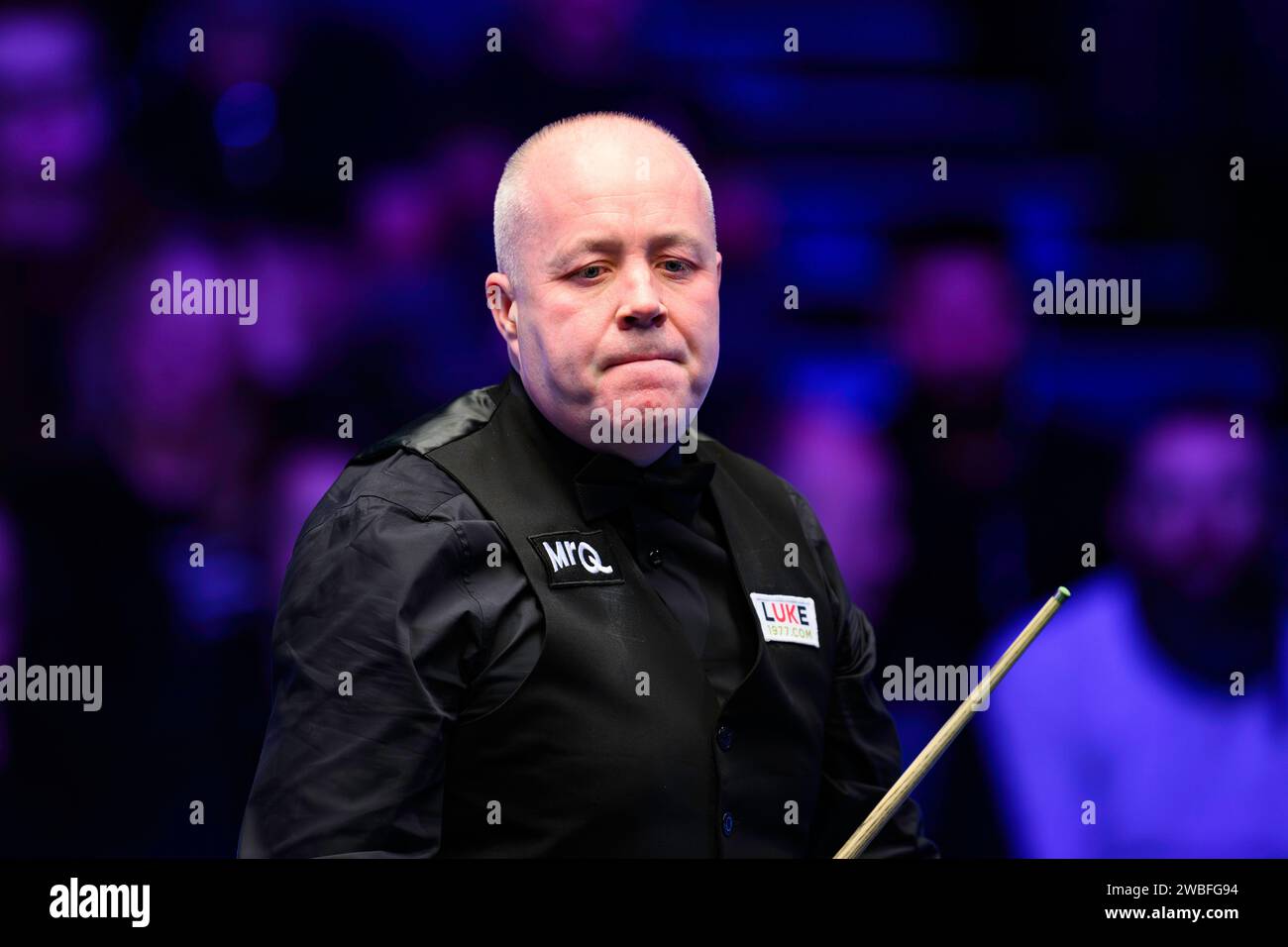 LONDON, UNITED KINGDOM. 10th Jan, 2024. John Higgins in day 3 match ...