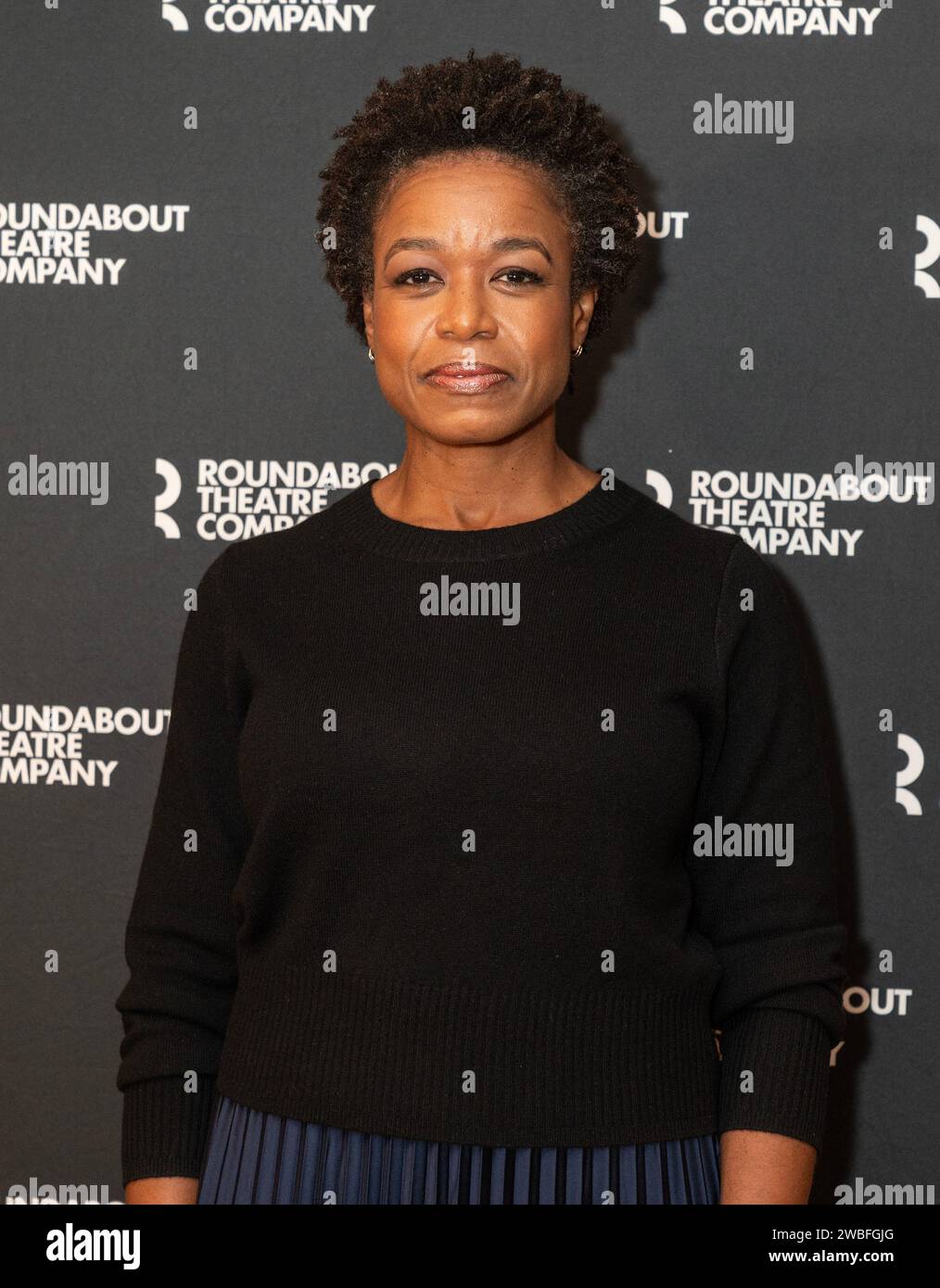 New York, USA. 10th Jan, 2024. Quincy Tyler Bernstine attends media ...