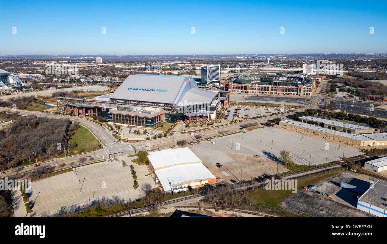 Texas rangers stadium hi-res stock photography and images - Alamy