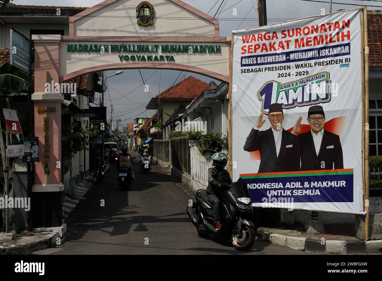 January 10, 2024, Yogyakarta, Special Region Of Yogyakarta, Indonesia ...