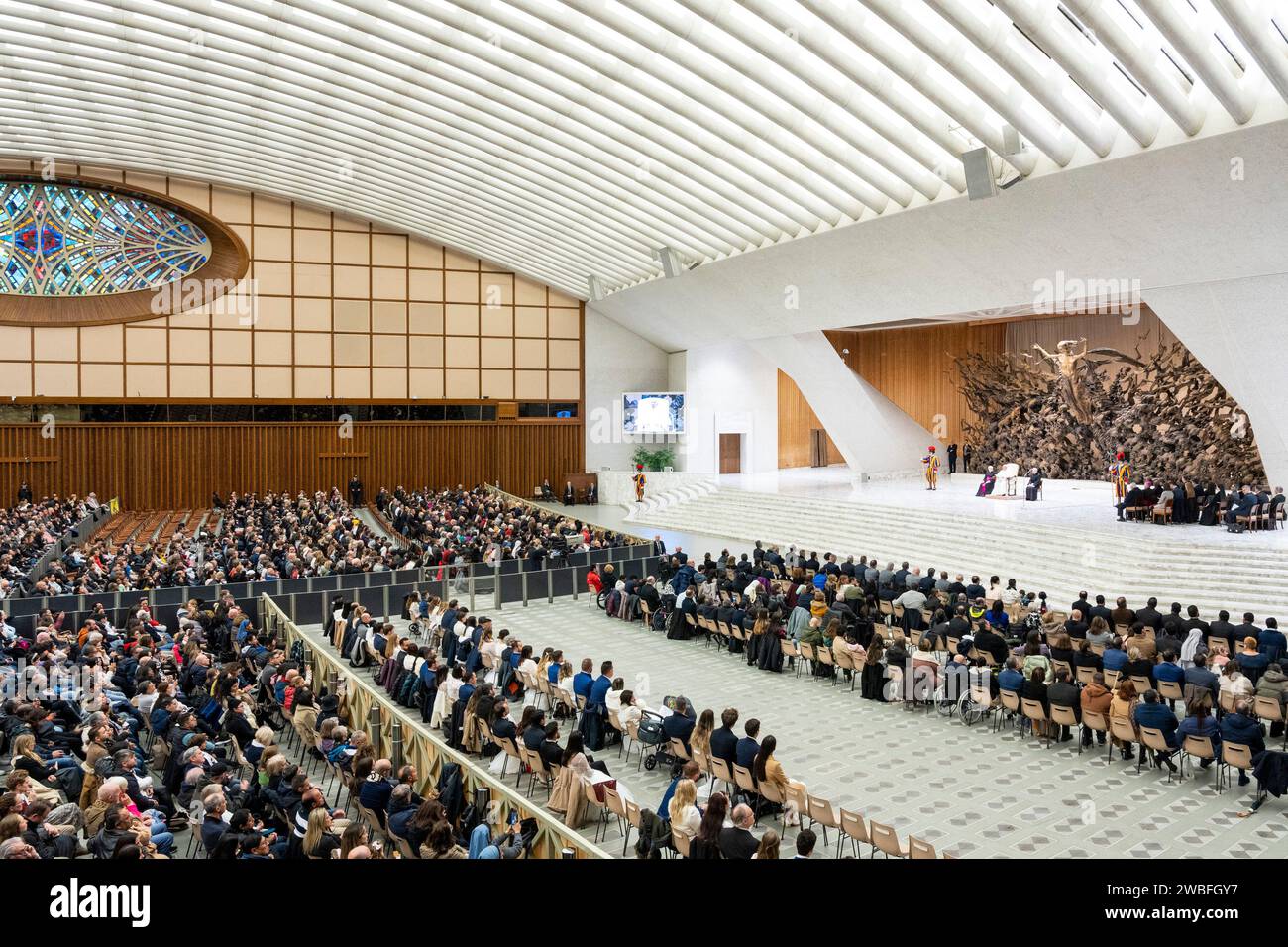 Paul vi audience hall hi-res stock photography and images - Alamy