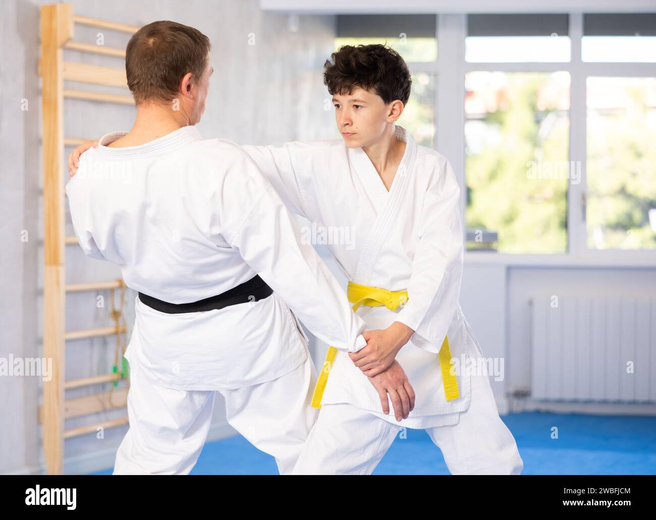 Judo teen boy hi-res stock photography and images - Alamy