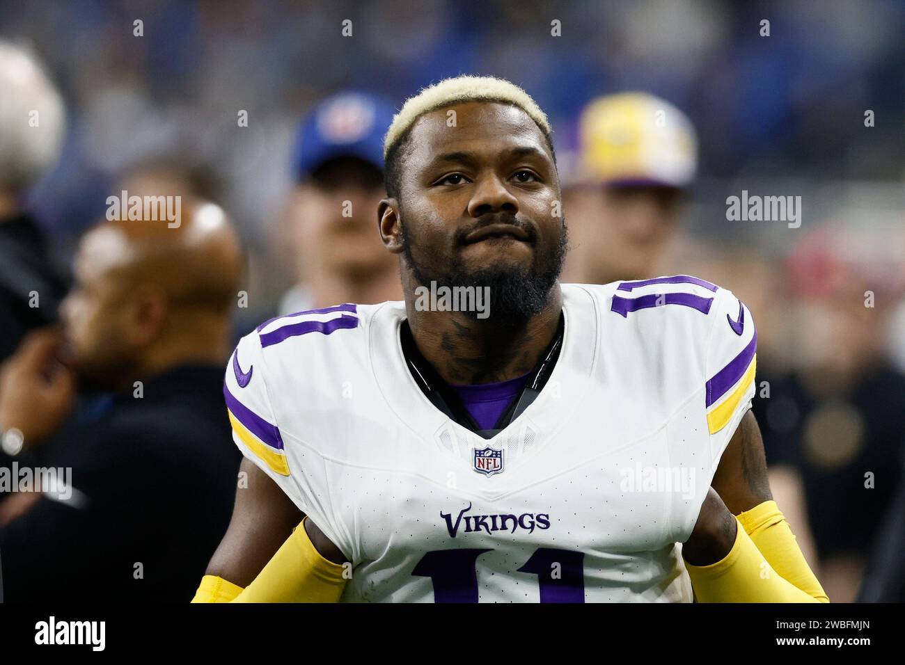 Minnesota Vikings cornerback NaJee Thompson (11) during the second half ...
