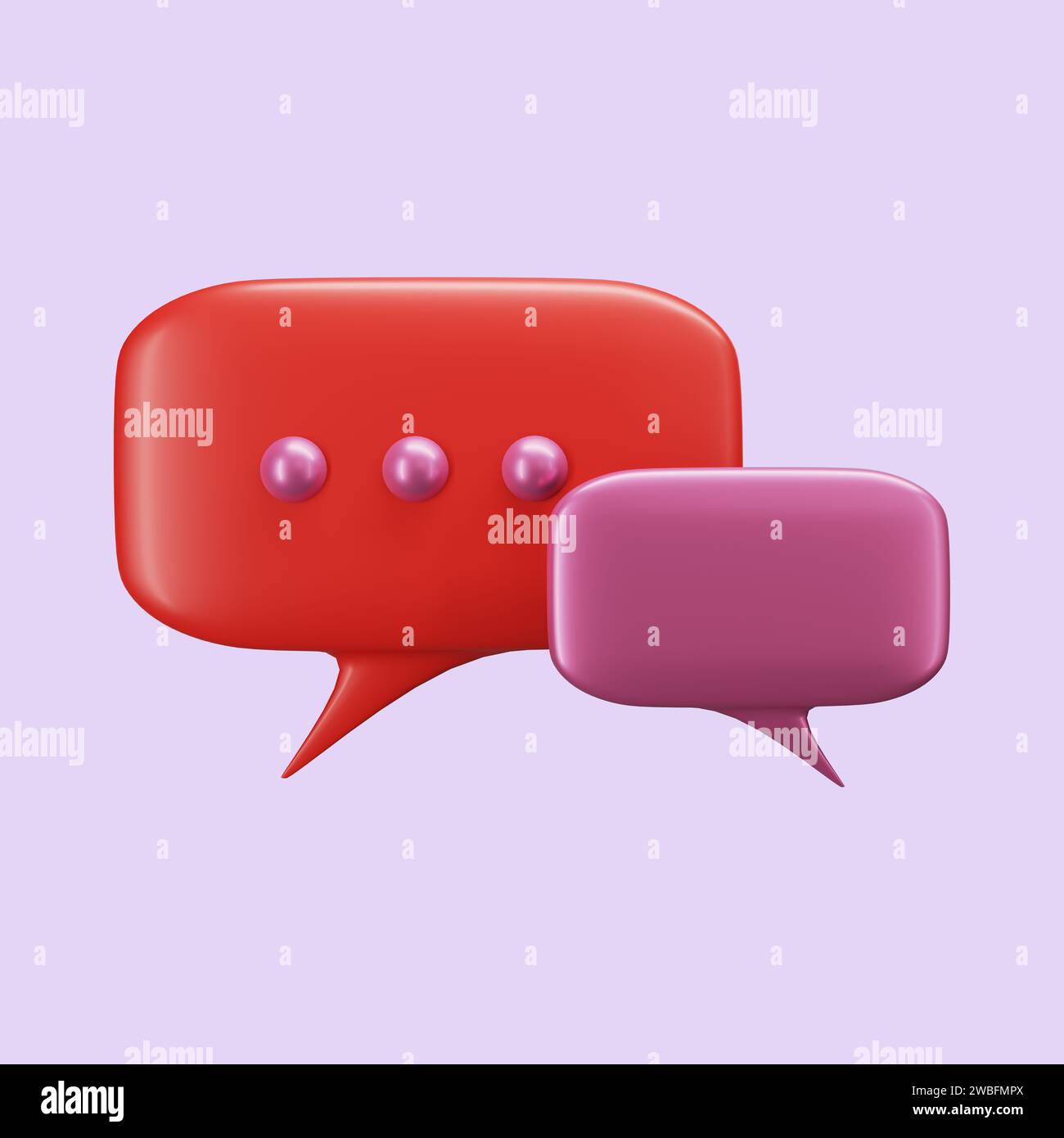 Digital messages on a screen, symbolizing communication Stock Photo - Alamy