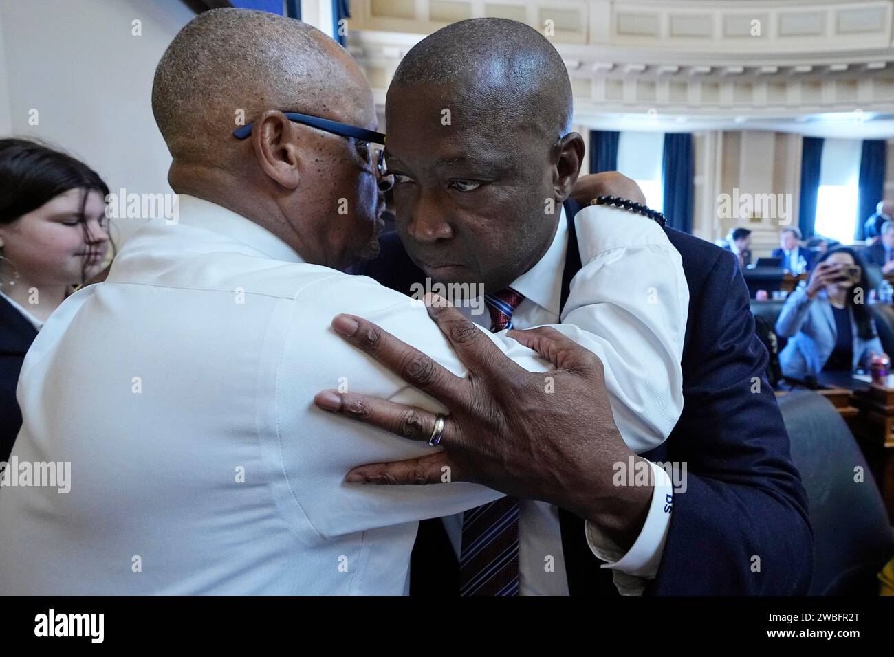 New Virginia House of Delegates speaker, Del. Don Scott, D-Portsmouth ...