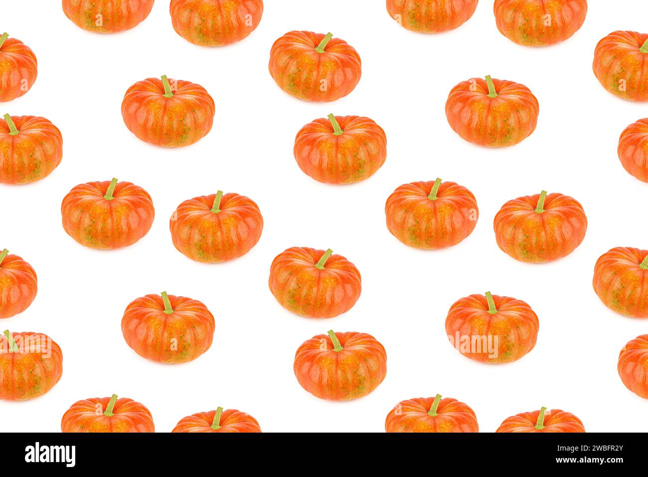 Pumpkins vegetable food seamless Cut Out Stock Images & Pictures - Alamy