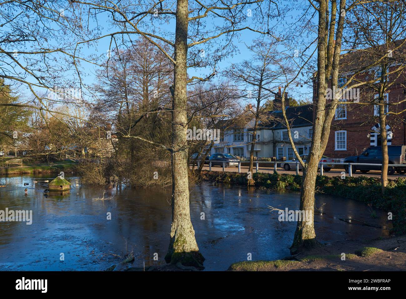 Village pond uk hi-res stock photography and images - Alamy