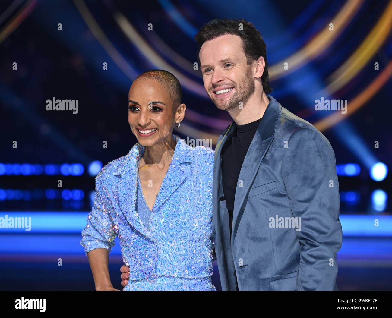 Bovingdon, UK. January 10th, 2024. Adele Roberts and Mark Hanretty ...