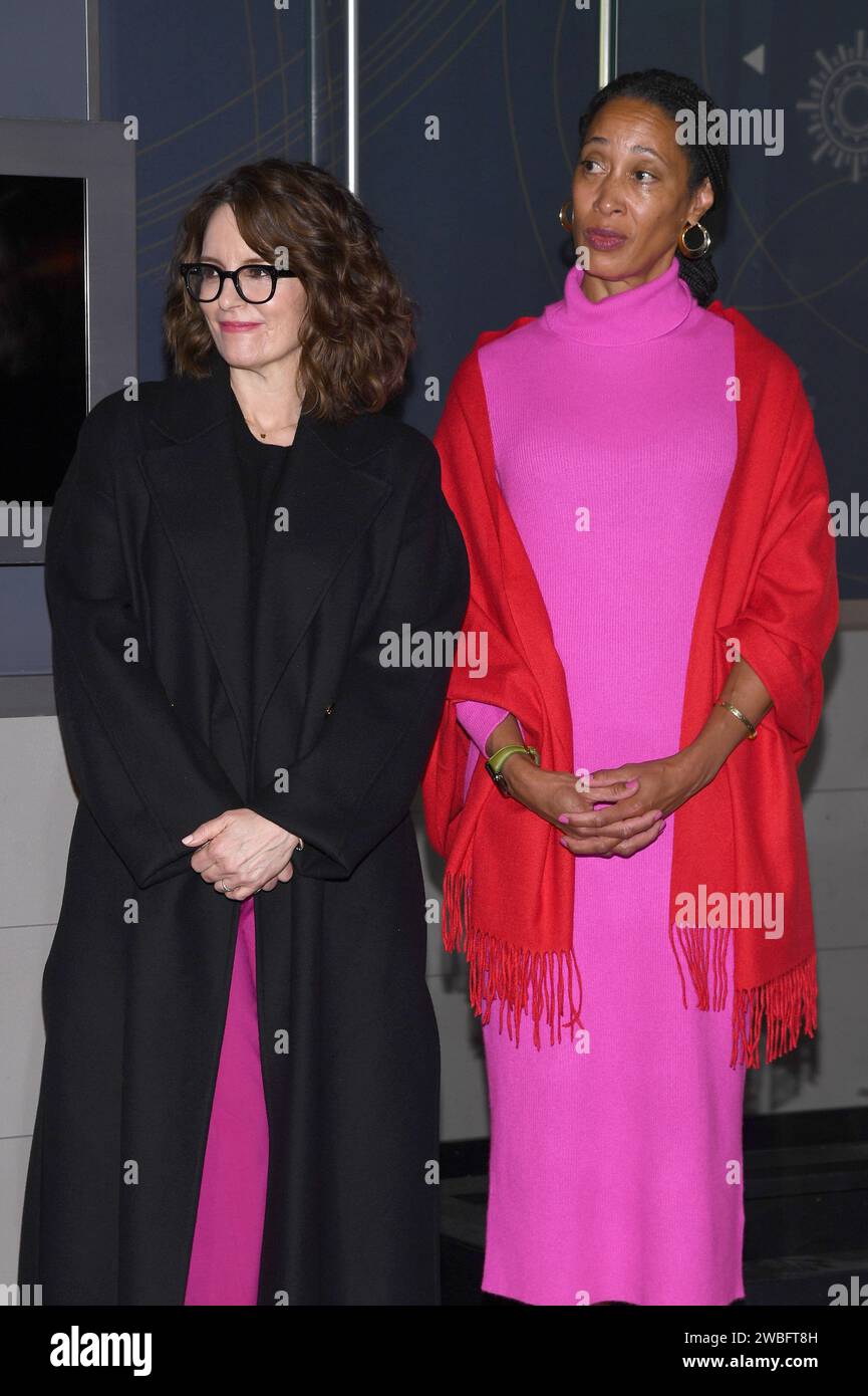 New York, USA. 10th Jan, 2024. Tina Fey and Stephanie J. Hull ...