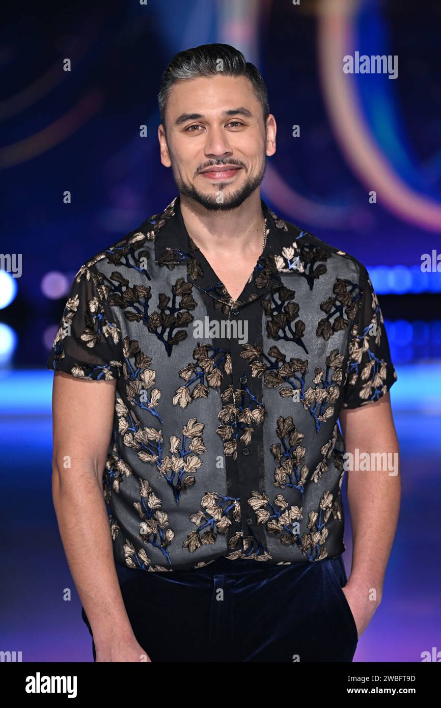 Bovingdon, UK. January 10th, 2024. Ricky Norwood arriving at the series ...