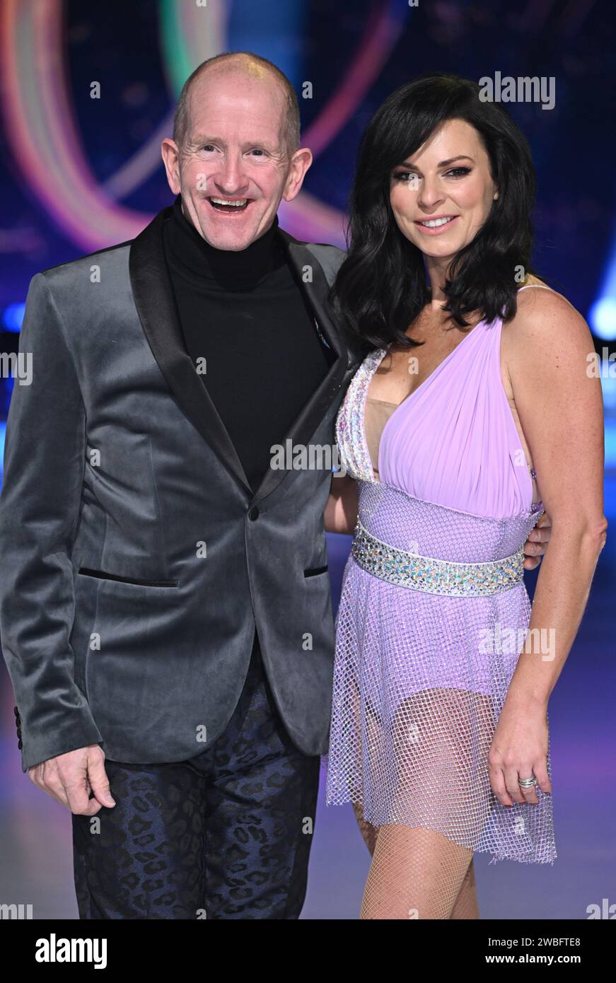 Bovingdon, UK. January 10th, 2024. Eddie The Eagle Edwards and Vicky ...