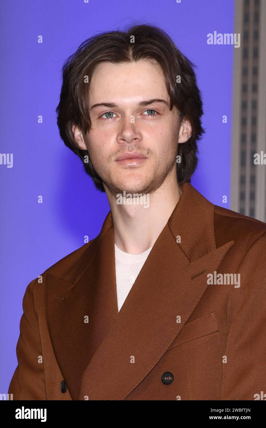 New York, USA. 10th Jan, 2024. Christopher Briney attends the 'Mean ... New York, USA. 10th Jan, 2024. Christopher Briney attends the 'Mean ...