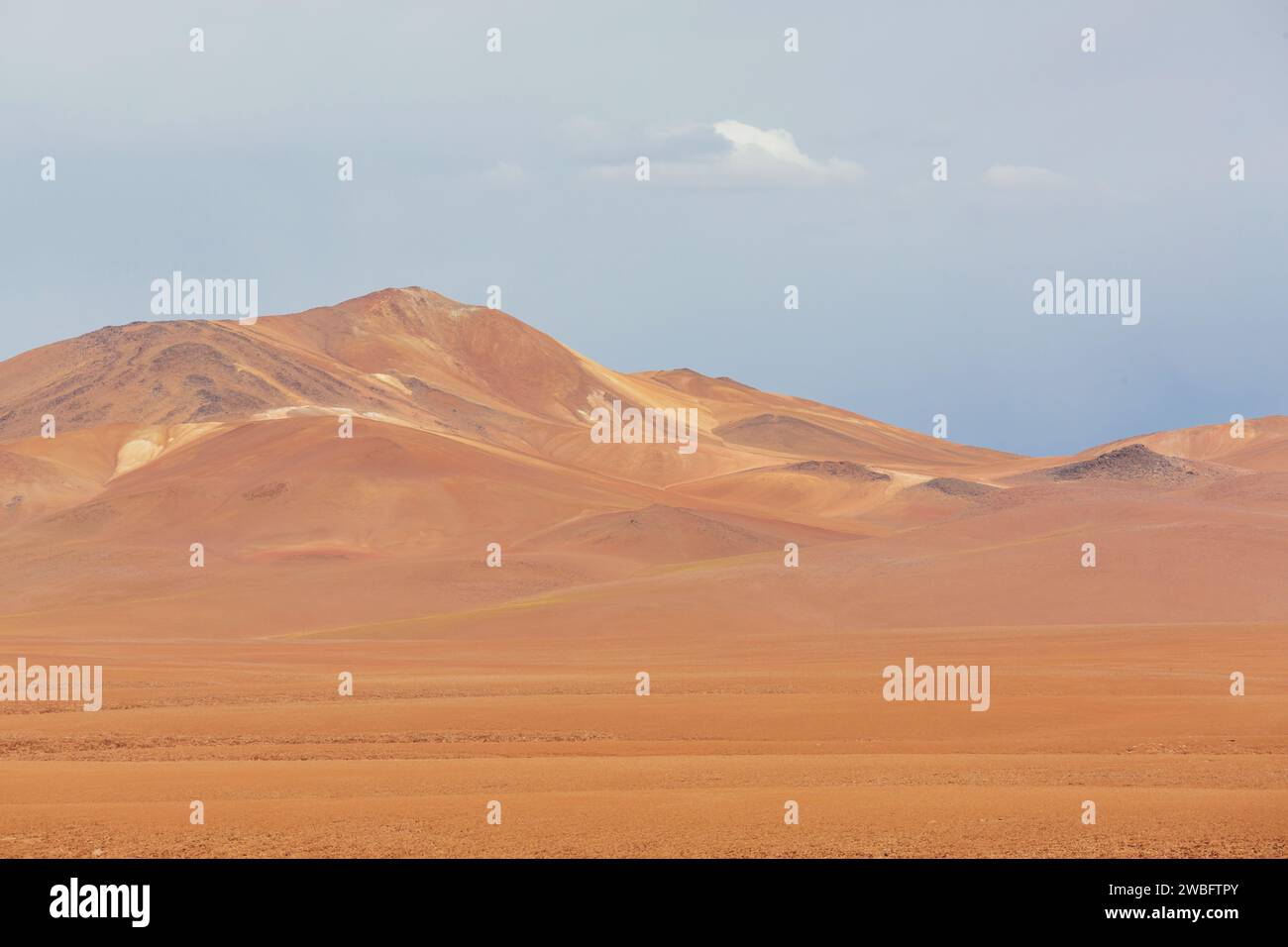 Epic Salvador Dali desert. Unusual natural landscapes in Bolivia Stock ...