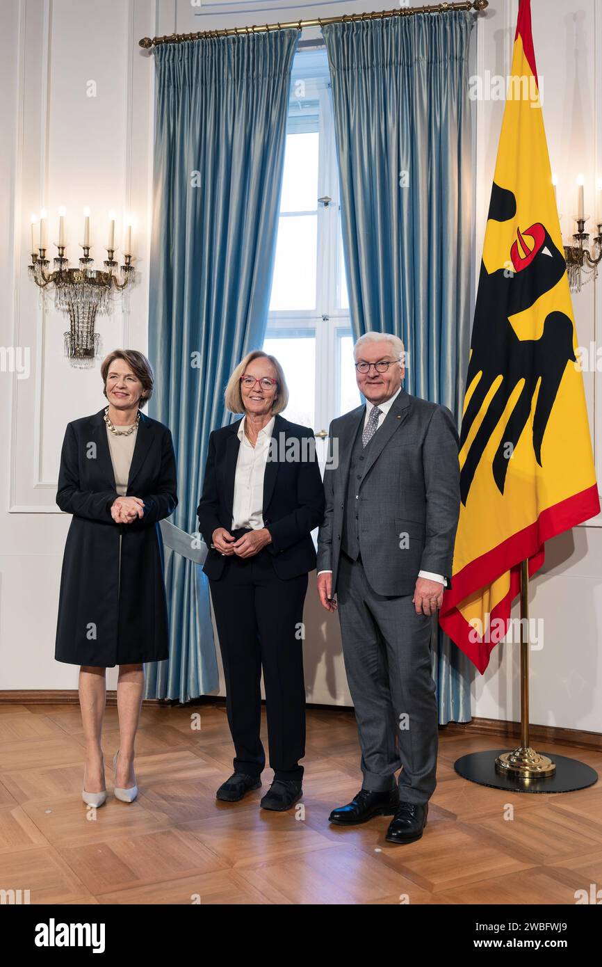 09.01.2024,Berlin,Schloss Bellevue,Neujahrsempfang des ...