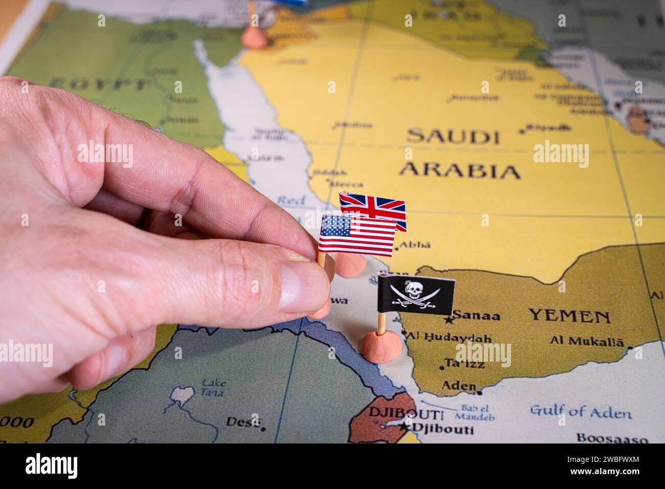 Navigating Complex Waters: The Red Sea Conflict Concept Stock Photo - Alamy Navigating Complex Waters: The Red Sea Conflict Concept Stock Photo - Alamy