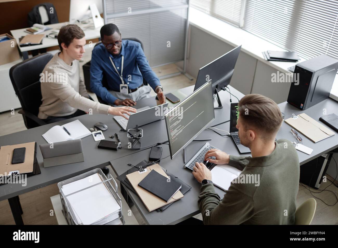 Cybersecurity team hi-res stock photography and images - Alamy