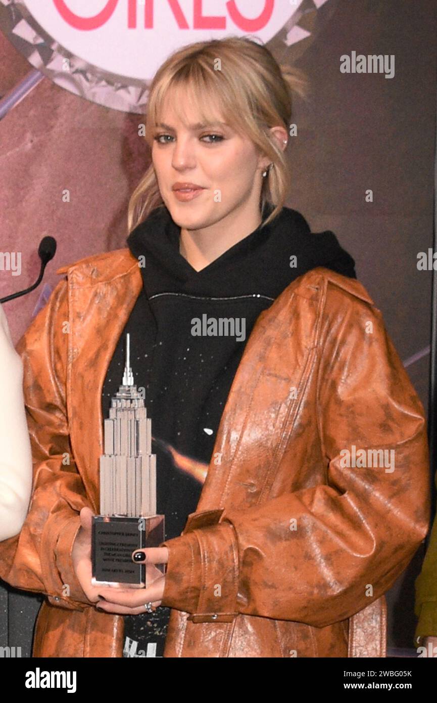 New York, NY, USA. 10th Jan, 2024. Rene Rapp pictured as the cast of ...