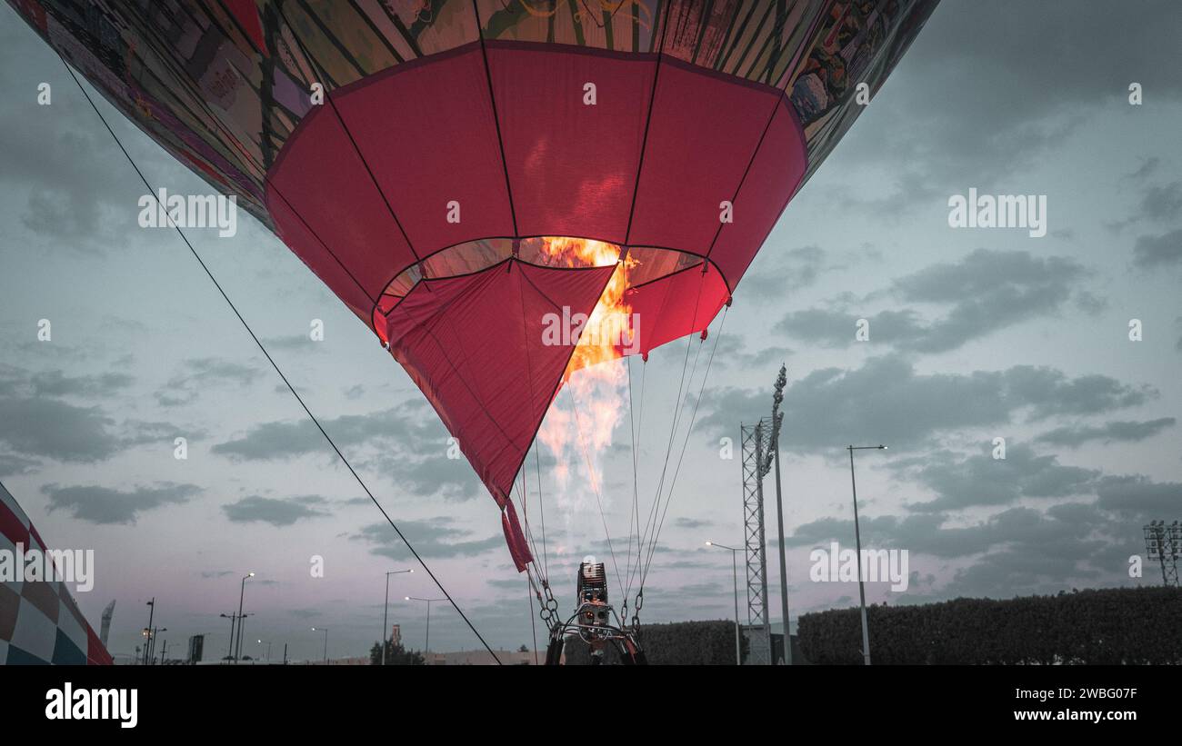 Hot air balloon turkey pilot hi-res stock photography and images - Alamy