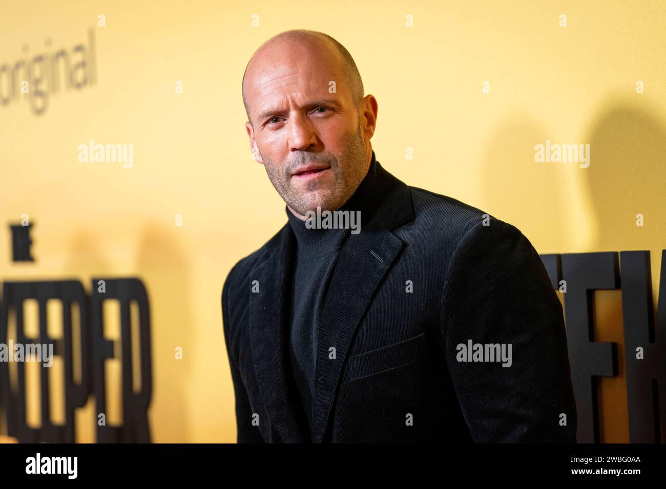 Jason Statham poses for photographers upon arrival at the UK premiere ...